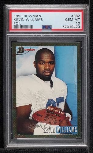 1993 Bowman Kevin Williams #382 PSA 10 GEM MT Rookie RC | eBay