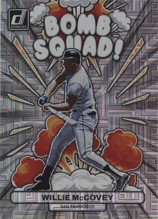 2023 Panini Donruss - Bomb Squad Willie McCovey #BS4 Vector for sale ...