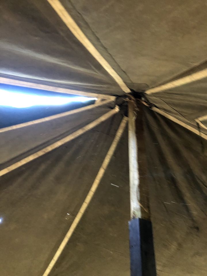 MILITARY SURPLUS REGLR CANVAS GP MEDIUM TENT 16x32 HUNT US ARMY- FAIR ...