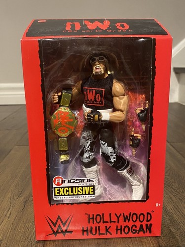 WWF WWE MATTEL ELITE NWO WOLFPAC HOLLYWOOD HULK HOGAN RINGSIDE ...