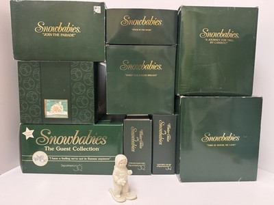 LOT OF 10 Snowbabies By Dept 56 LARGE & SMALL + BOXES RETIRED **See ...