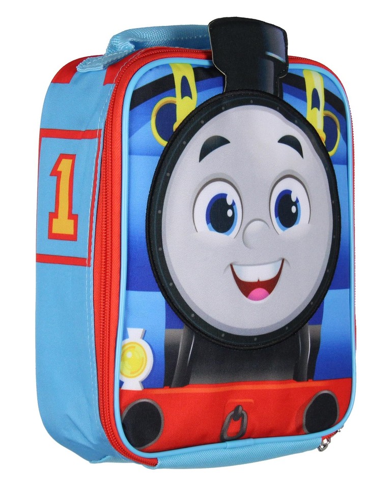 Thomas The Train Kids Lunch Box 3D Engine Insulated Lunch Bag Tote For ...