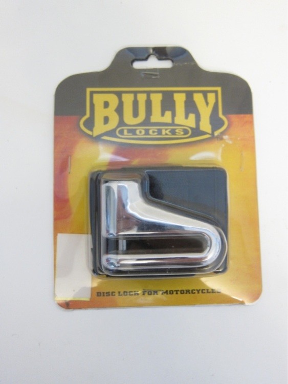 New Bully Locks 13-2227 Chrome 5.5MM Motorcycle Disc Lock | eBay