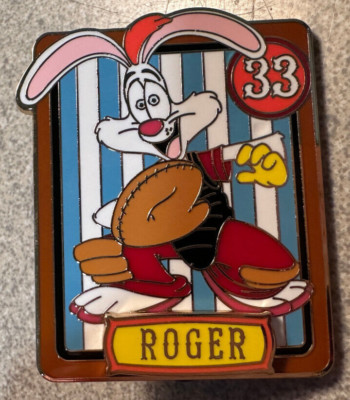 DISNEY PIN ROGER RABBIT BASEBALL CARD DSSH who framed jessica | eBay