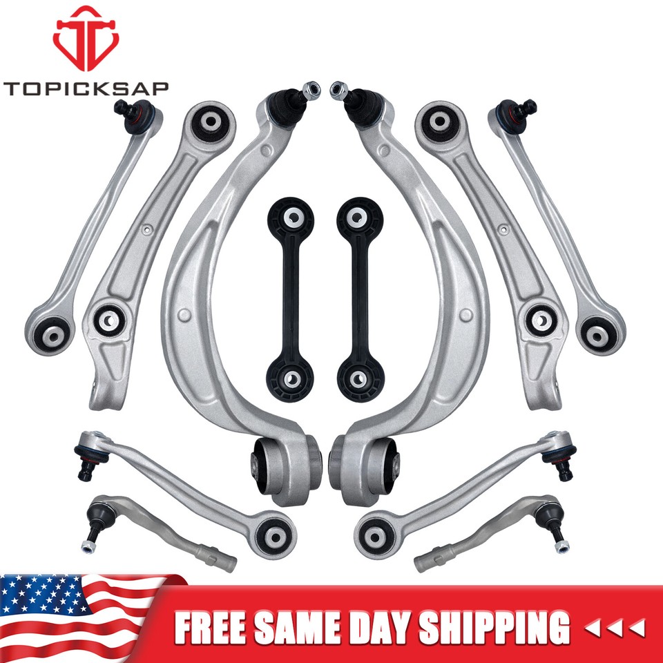 Control Arm Set of 12pc For 2011-2012 AUDI A4 A5 Q5 8K 8R 8T B8 ...