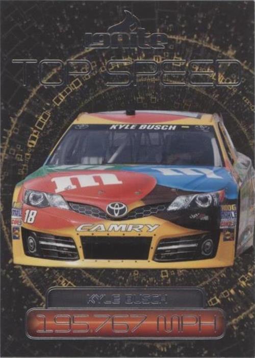 2013 Press Pass Ignite - Top Speed Kyle Busch #58 for sale online | eBay
