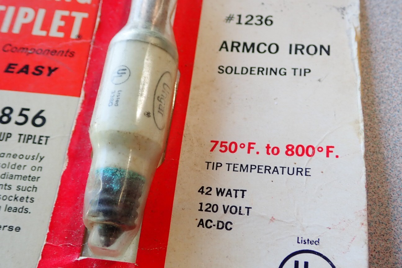 Lot of 3 Vintage UNGAR Radio Repair Tools Iron- De-soldering Tiplet ...