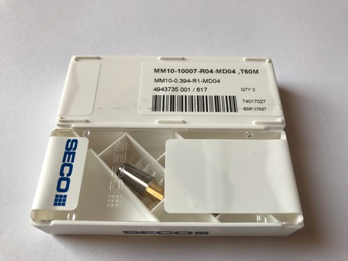 2x SECO Minimaster MM10-10007-R04-MD04 T60M NEU mit Rechnung!!! | eBay