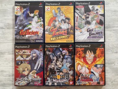 SONY PS2 Get Backers & Elemental Gelade & Soul Eater & Battle stadium D ...