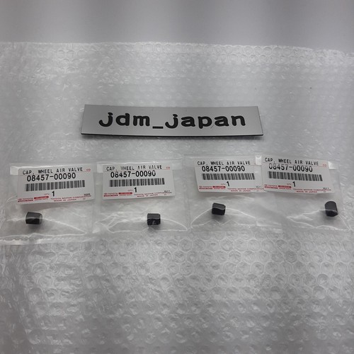 TOYOTA Genuine GR Tire Air Valve Cap Lot of 4 Gazoo Racing Sports 08457 ...