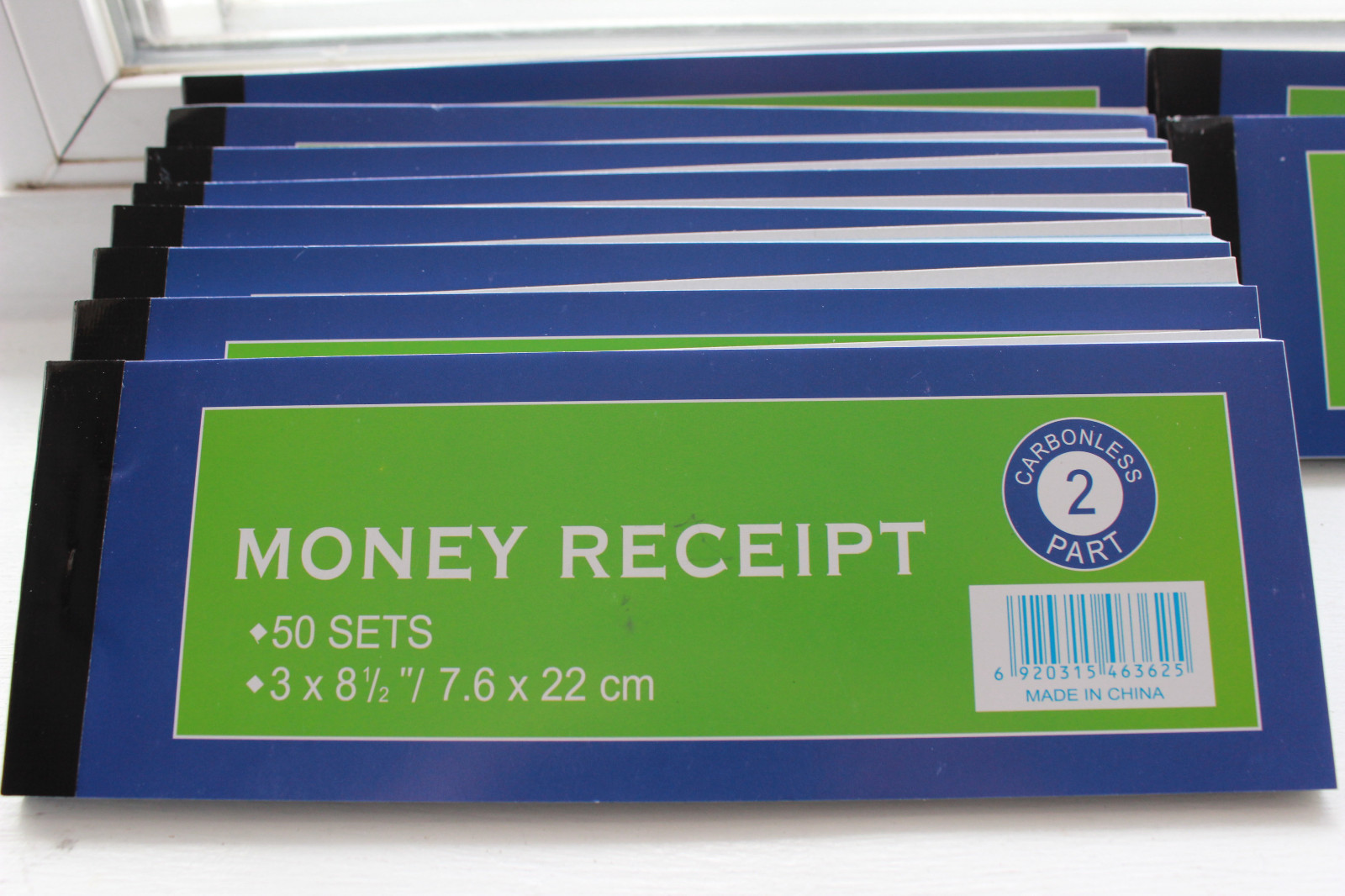 10X Rent receipt Cash Money record book 2 part 50 sets duplicate form ...