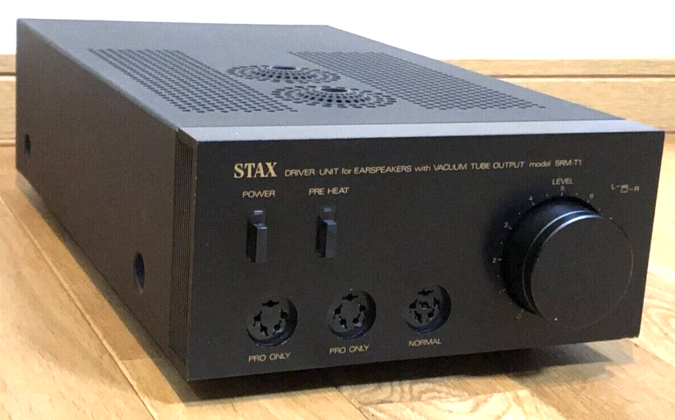 Stax Driver Unit For Ear Speakers With Vacuum Tube Output SRM-T1 w/box ...
