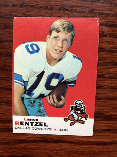 1969 Topps #31 Lance Rentzel Dallas Cowboys RC | eBay