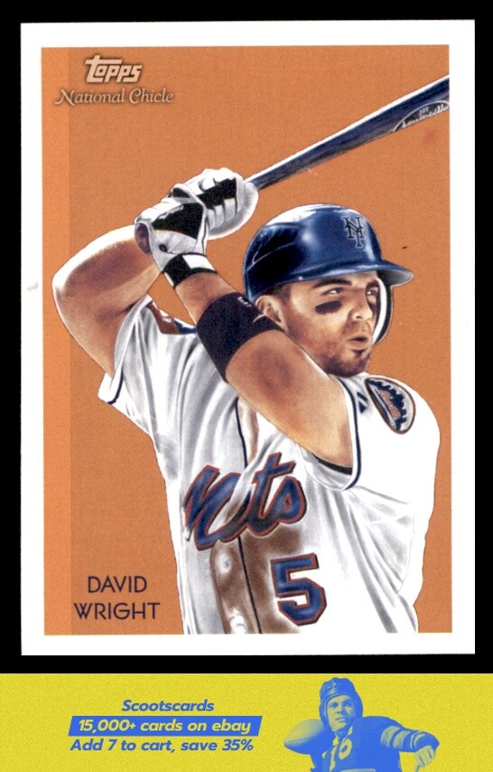 2010 Topps National Chicle - #34 David Wright for sale online | eBay