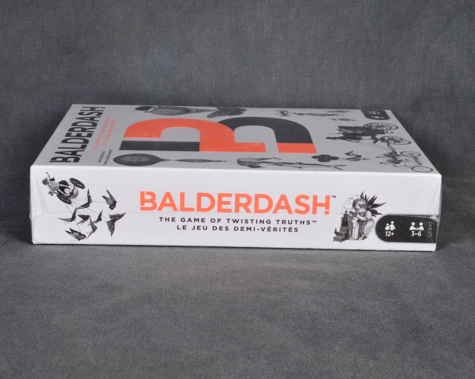Mattel BALDERDASH! Board Game 2019 Game of Twisting Truths Age 12 ...