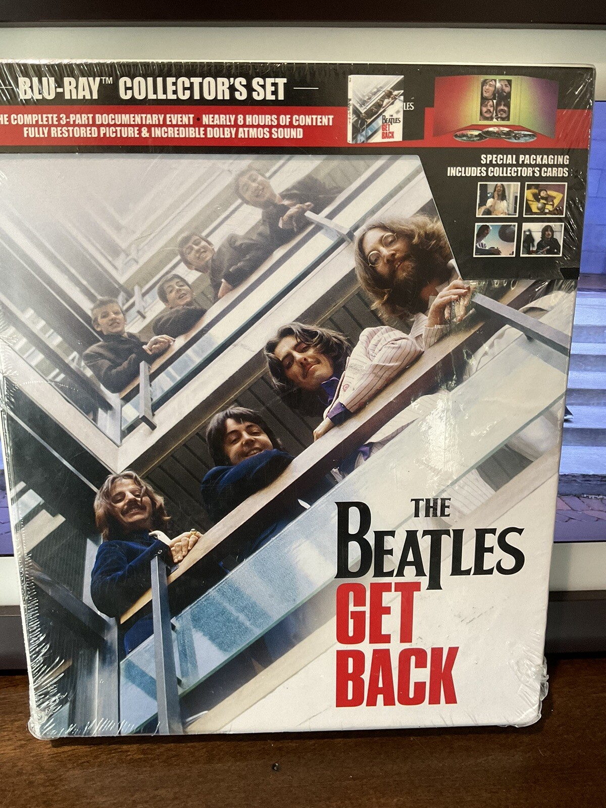 THE BEATLES Get Back Blu-ray Collector's Edition 3 DISC SET INCLUDES ...