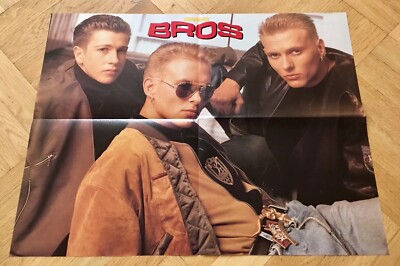 BROS 1988 Matt Luke Goss German Music Magazine 1980s Vintage Rare | eBay