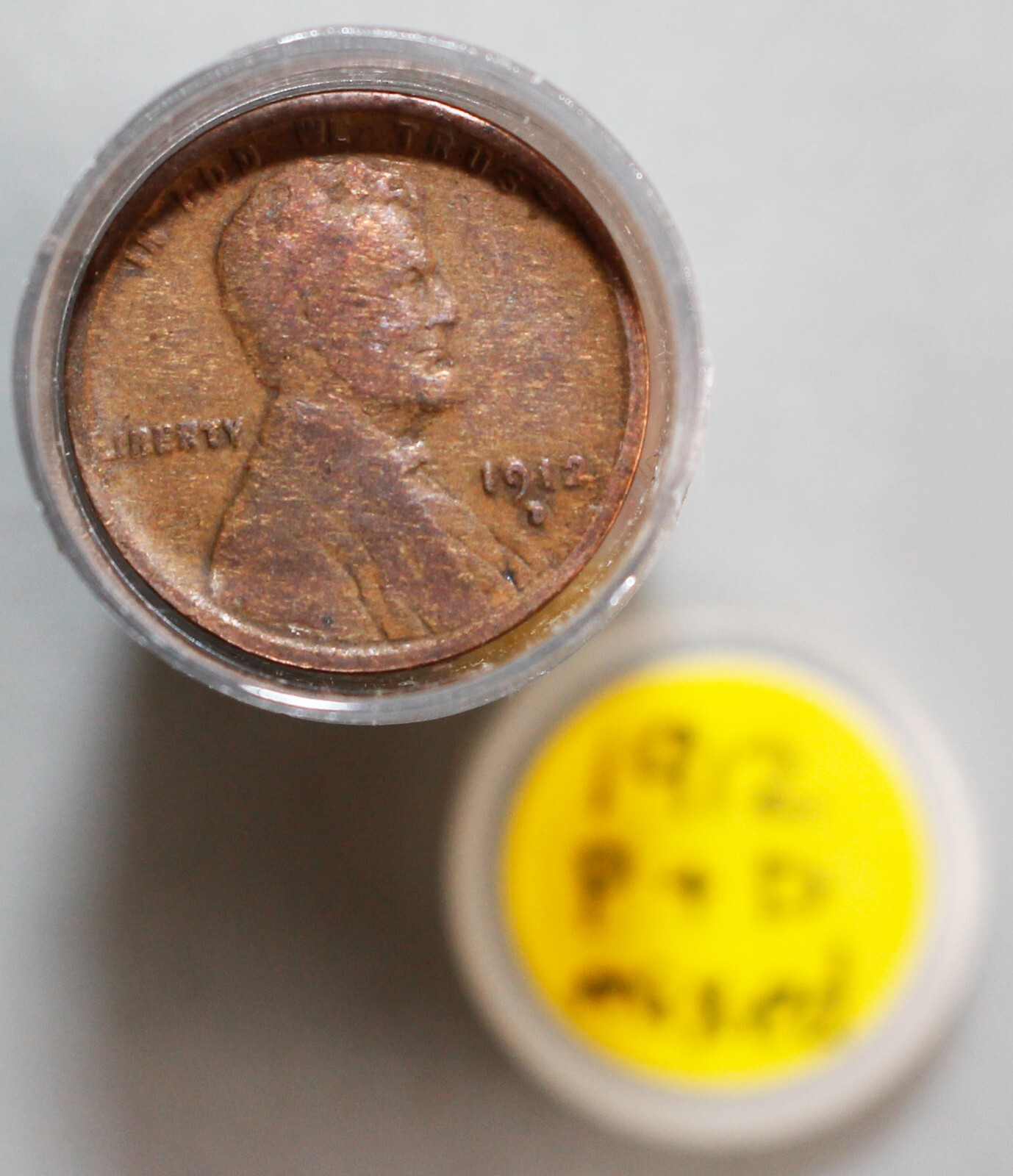 50 Coin Lot 1912 P & D Lincoln Wheat Cents Coins 1c US Pennies Average ...