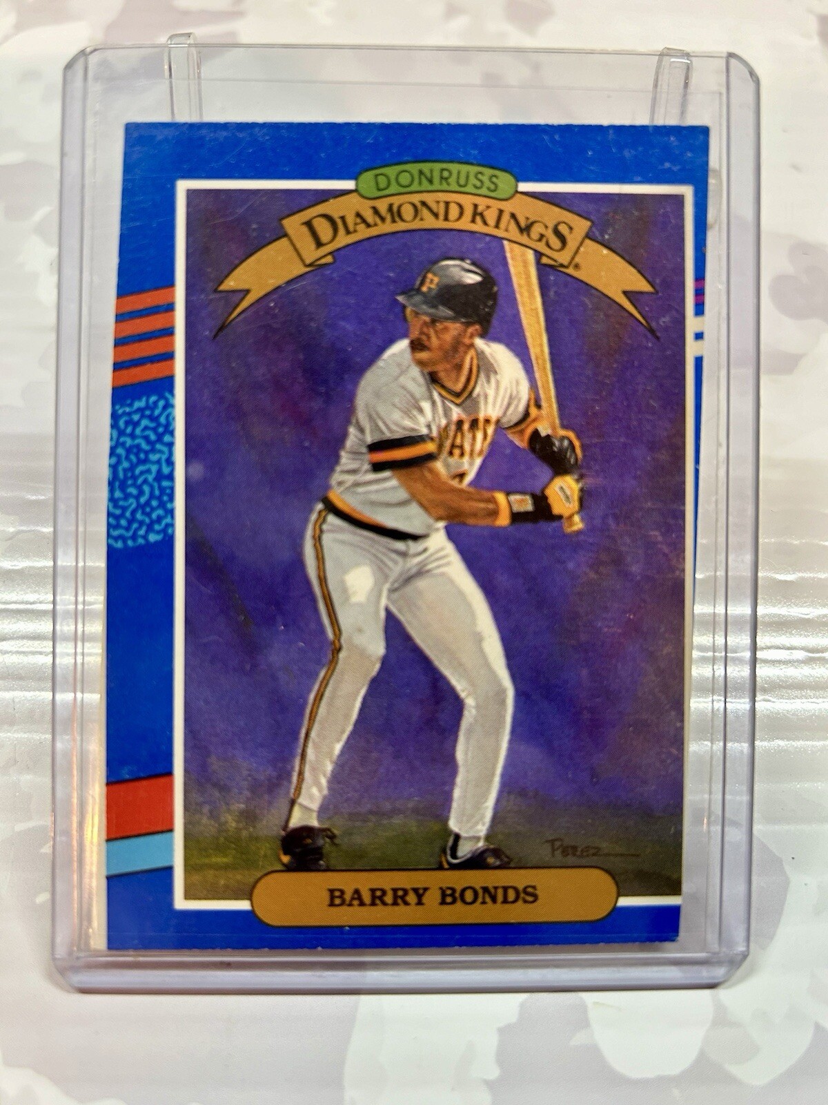 Donruss Diamond Kings Barry Bonds Error Card | eBay