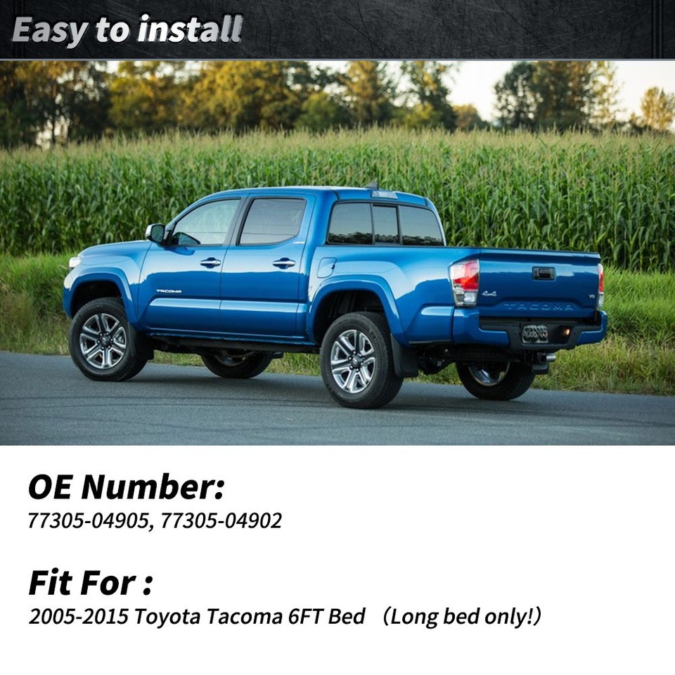 Gas Tank Lid Fuel Door Cover for Toyota Tacoma 2005-2015 6' Bed OEM ...