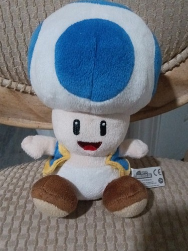 2011 Official Nintendo New Super Mario Bros. Wii Toad 7" Plush RARE | eBay