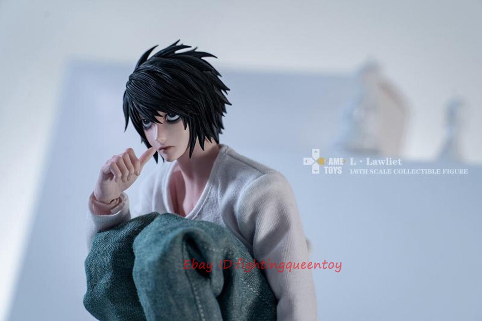 GAMETOYS GT-007 L·Lawliet 1/6 Action Figure DEATH NOTE Joint Body ...