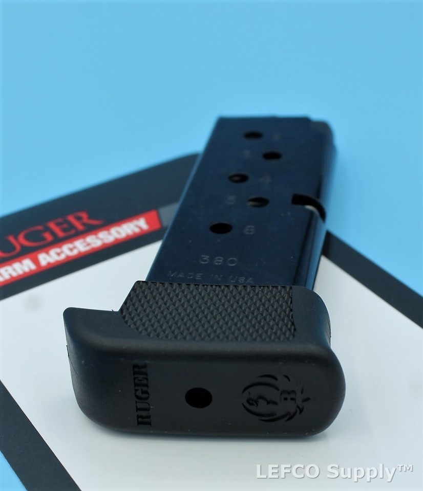 Ruger LCP Extended Magazine 7-Round RD 380 Genuine OEM Mag Clip 90405 ...