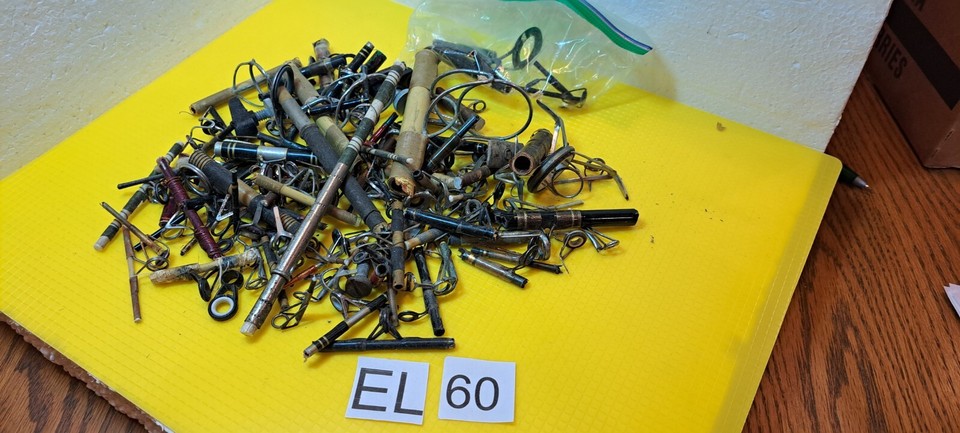 FISHING ROD EYES, TIPS & FERRULES LARGE LOT # EL 60 | eBay