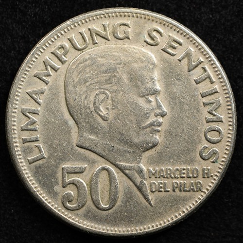 Philippines 50 Sentimos 1972, Coin, Inv#I552 | eBay