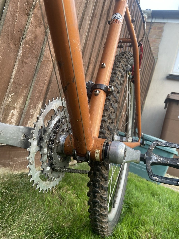 Kona Cinder Cone Mountain Bike 90s 18 Inch Orange | eBay UK