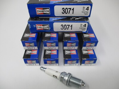 8 Genuine Champion 3071 RC12PYC Platinum Spark Plugs | eBay
