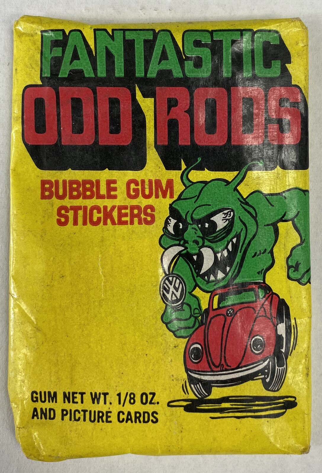 1973 Donruss Fantastic Odd Rods Unopened Wax Pack | eBay