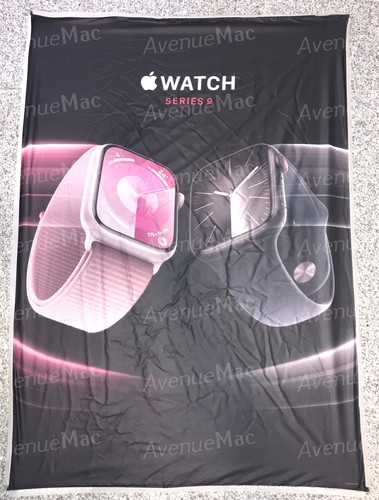 Poster Apple Store Poster Banner Watch Series 9 Air M3 2023 120X80CM ...