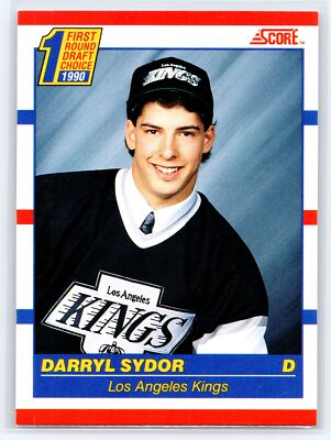1990 Score Canadian #425 Darryl Sydor Hockey Los Angeles Kings Rookie ...