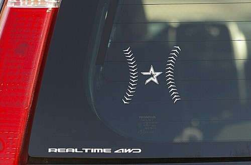 Houston Astros - Stitch Series Premium Vinyl Decal | eBay