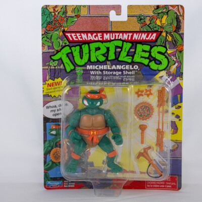 Teenage Mutant Ninja Turtles Classic Michelangelo 4" Figure with ...
