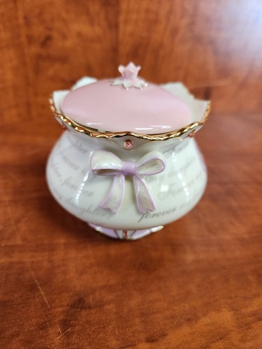 The Hadley Collection Music Box Precious Daughter Heirloom Porcelain 3 ...