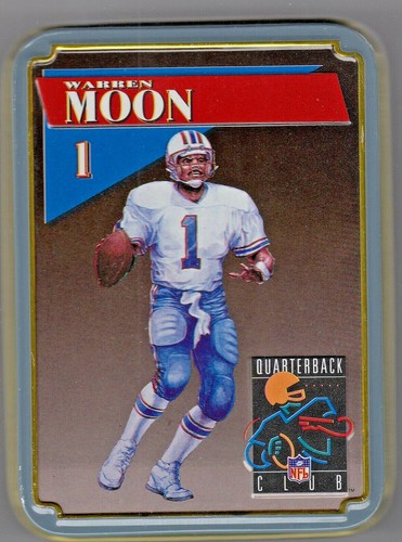 Warren Moon NFL Quarterback Club Playing Cards Deck in Tin | eBay
