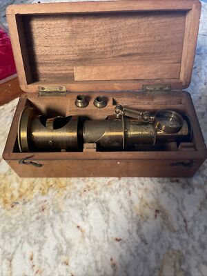 Antique Brass Field Pocket Microscope | eBay