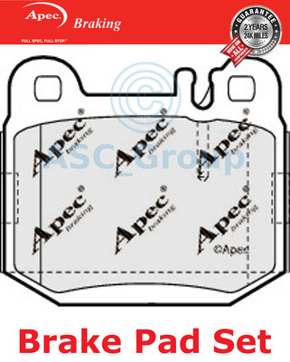 Apec Rear Brake Pads Set OE Quality Replacement PAD1193 | eBay UK