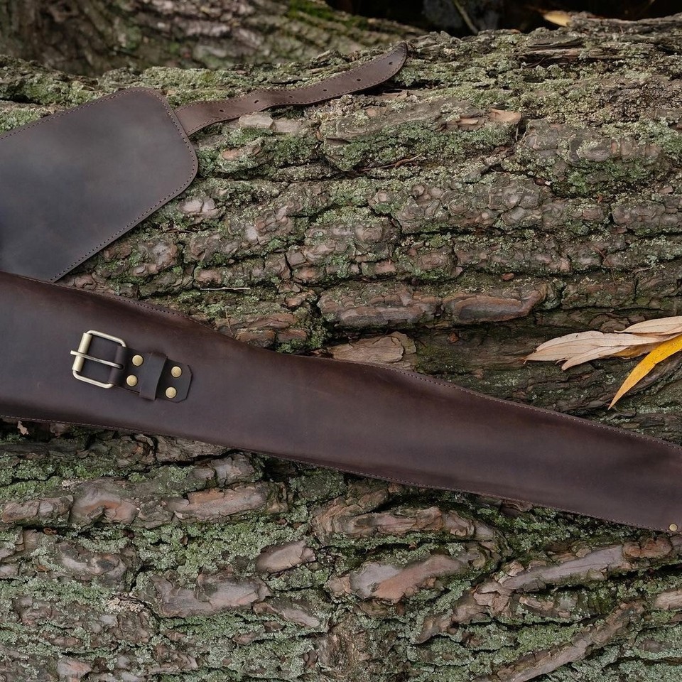 Set of handmade "Nut" skewers in a leather quiver | Set of forged ...