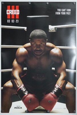 Creed III 3 - original DS movie poster 27x40 D/S - 2022 Adv Style C ...
