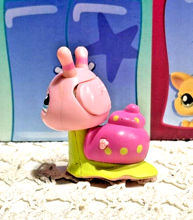 LITTLEST PET SHOP LPS AUTHENTIC WALKABLES SNAIL #2125 NEEDS NEW ...