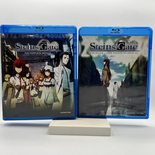 Steins;Gate Complete Series + Movie Blu-ray DVD Bundle Funimation Anime ...