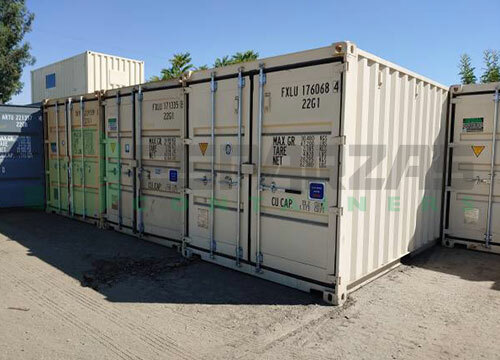 20' Blue or Grey One Trip Shipping Container (Bakersfield) | eBay