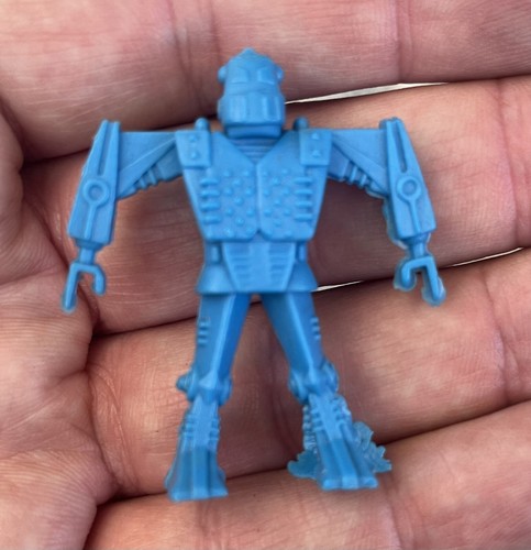 VTG 1980s Arco Rogun Robot Plastic Space Toy Figure Droid Kaiju Blue ...