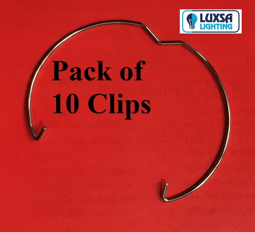 " C Clip" DOWN LIGHT RING RETAINING SPRING C CLIP FOR MR16 or GU10 50mm ...