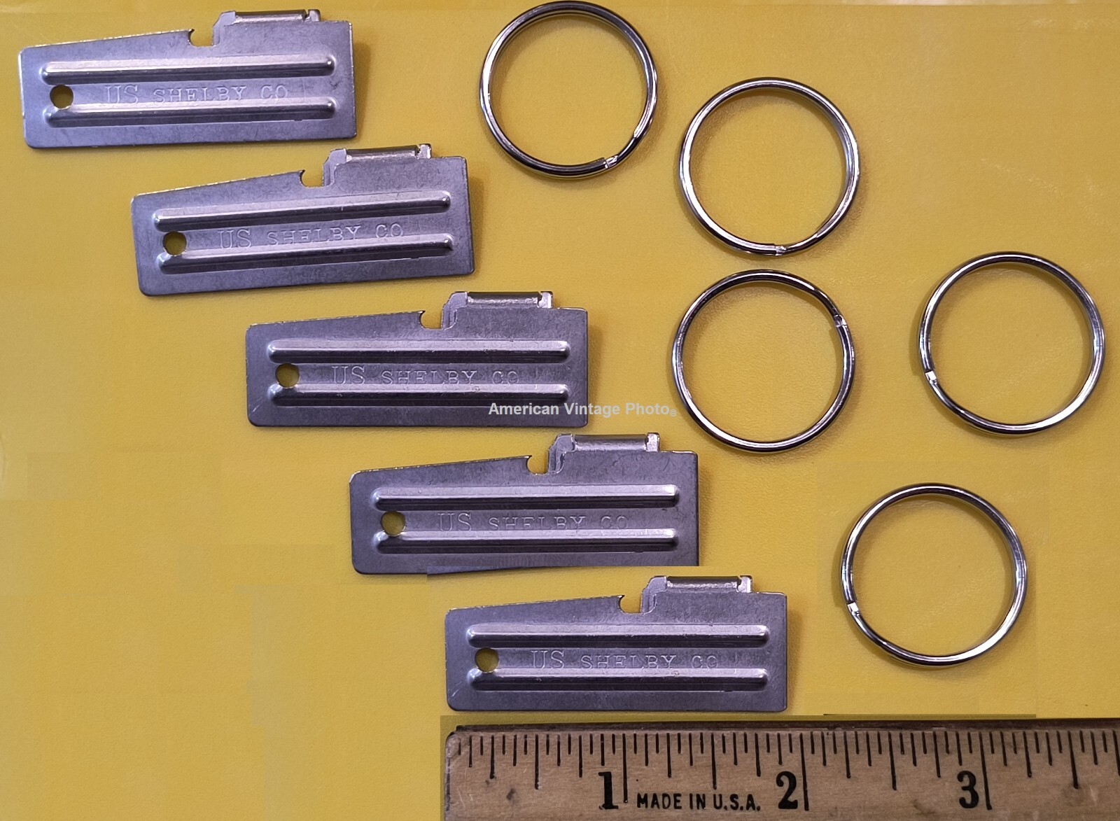 P38 & P51 Can Opener 10 Pack Shelby + Key Rings Mess Camping Survival ...