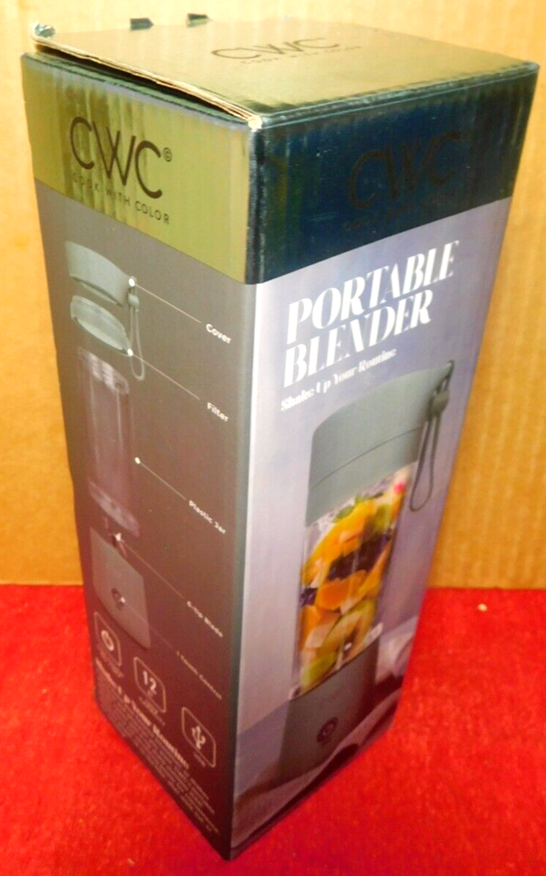 CWC (Cook With Color)~Portable Blender Model #CPBC01 SAG Green 2023 | eBay