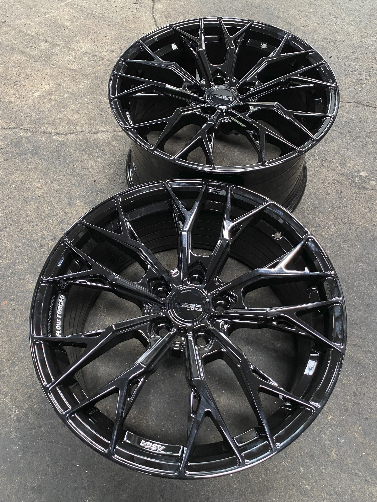New 18x8.5J 18x9.5J ASGA ARF10 MESH BLACK (4 Wheel) 5x114.3 HONDA ...